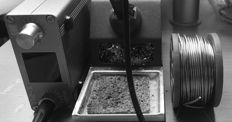 T 12 Soldering Station Rack with modular Spoolholder and Toolholder by ...