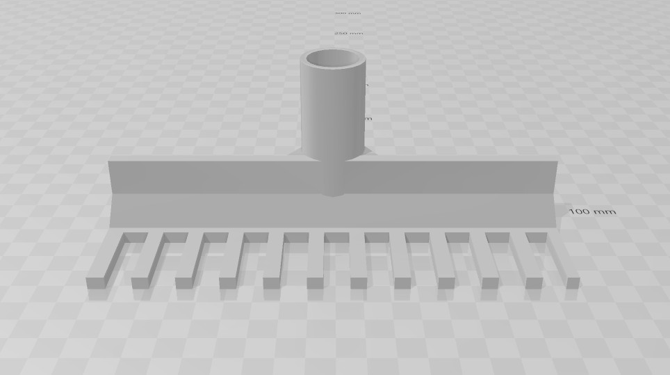 Rake 180mm by József Krizsik | Download free STL model | Printables.com