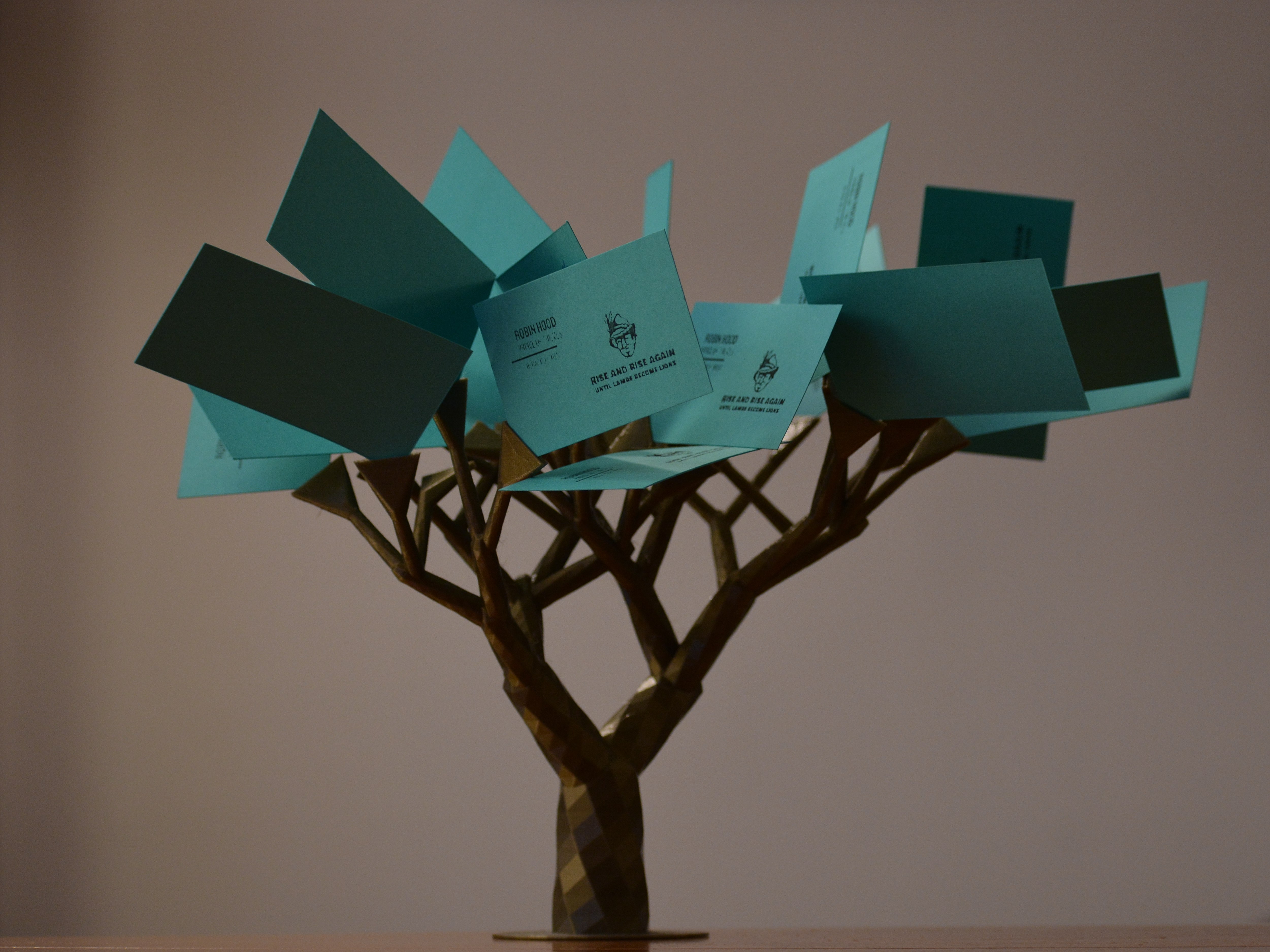 Business card tree by Tifn | Download free STL model | Printables.com