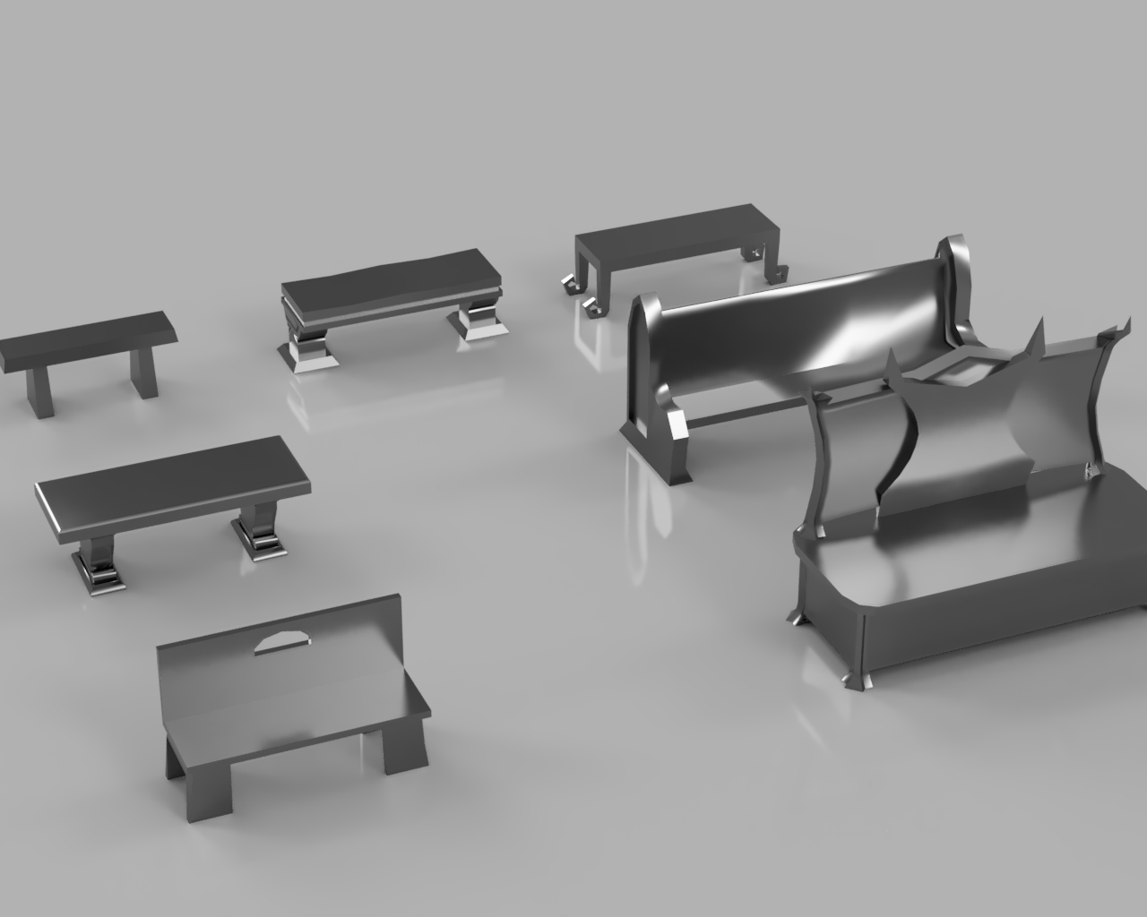 Everquest Bench Models by BenBreaksThings | Download free STL model ...