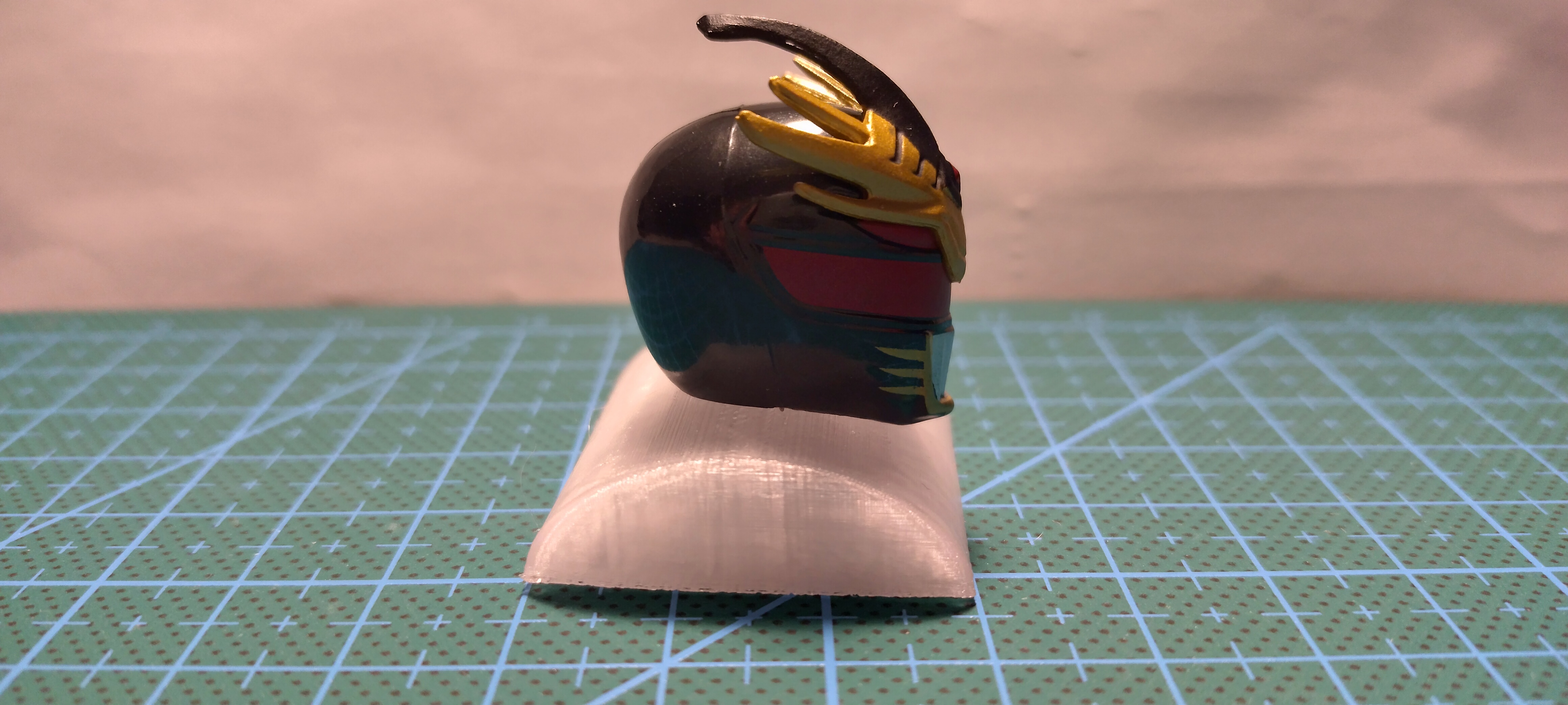 Power Rangers Lightning Collection Helmet Stand by Yuudai | Download ...