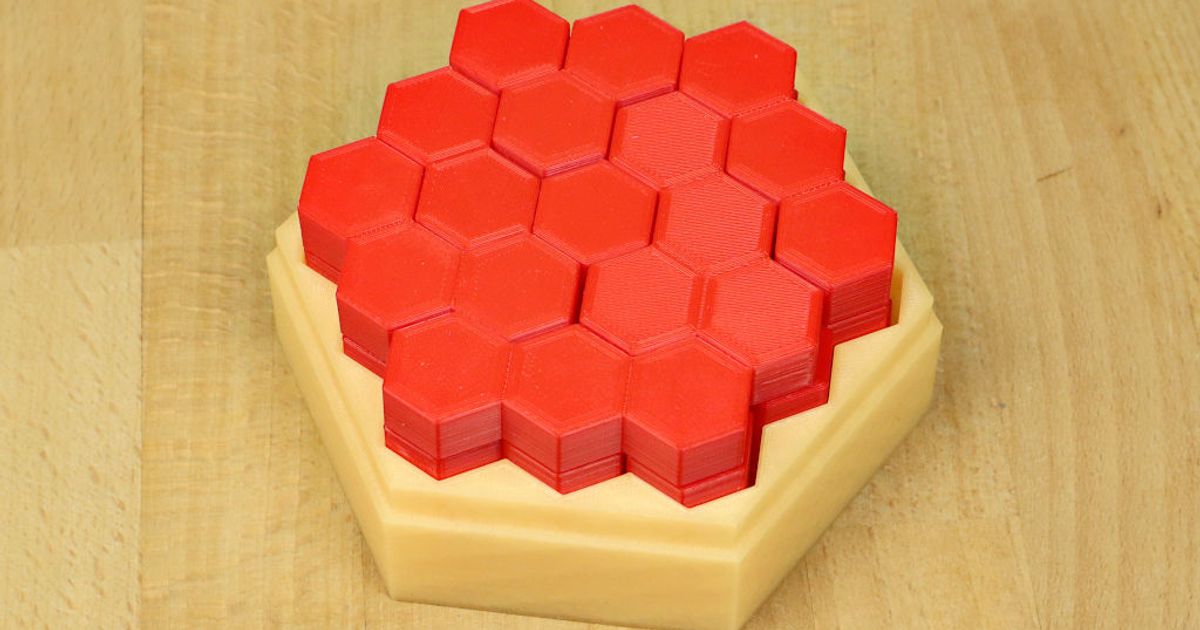 HexaPrism Puzzle by Pentoma | Download free STL model | Printables.com