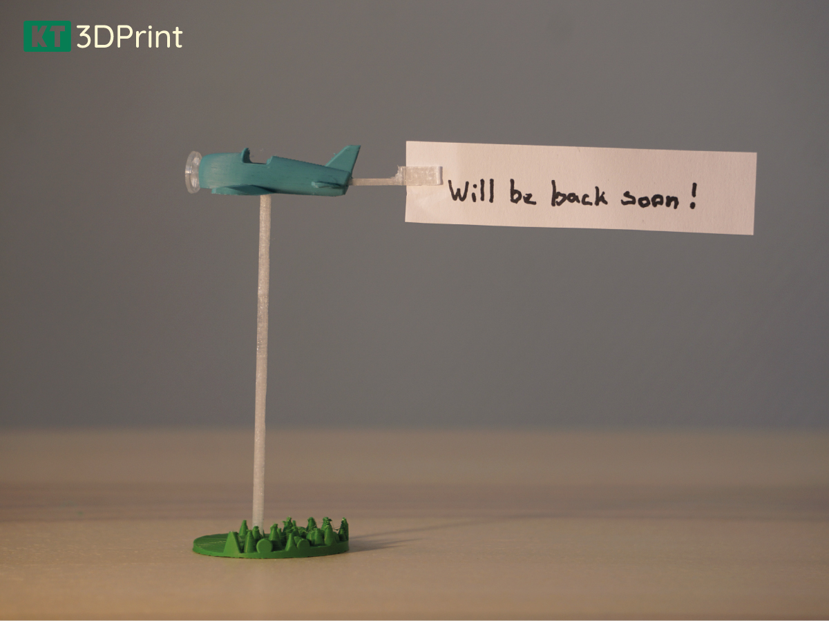 Notification airplane / Business card holder by KT3Dprint | Download ...