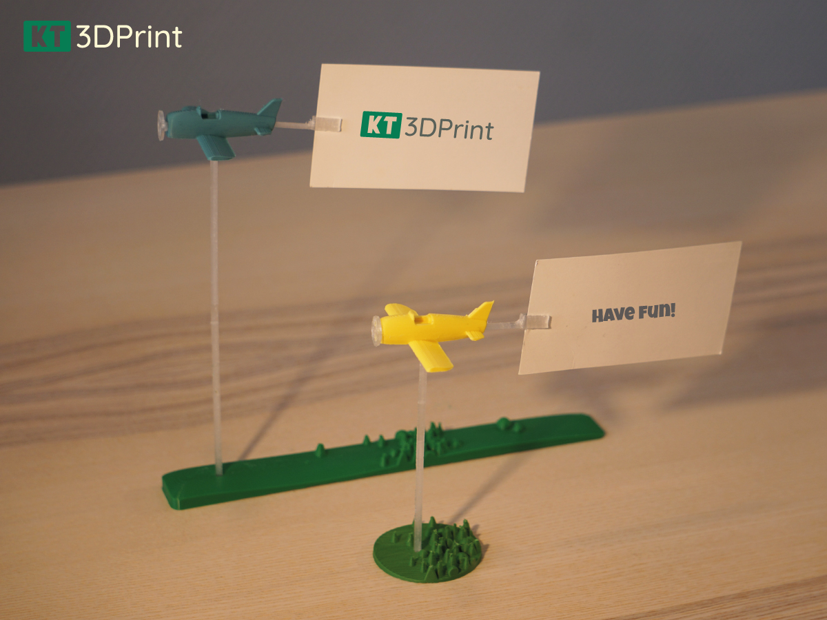 Notification airplane / Business card holder by KT3Dprint | Download ...