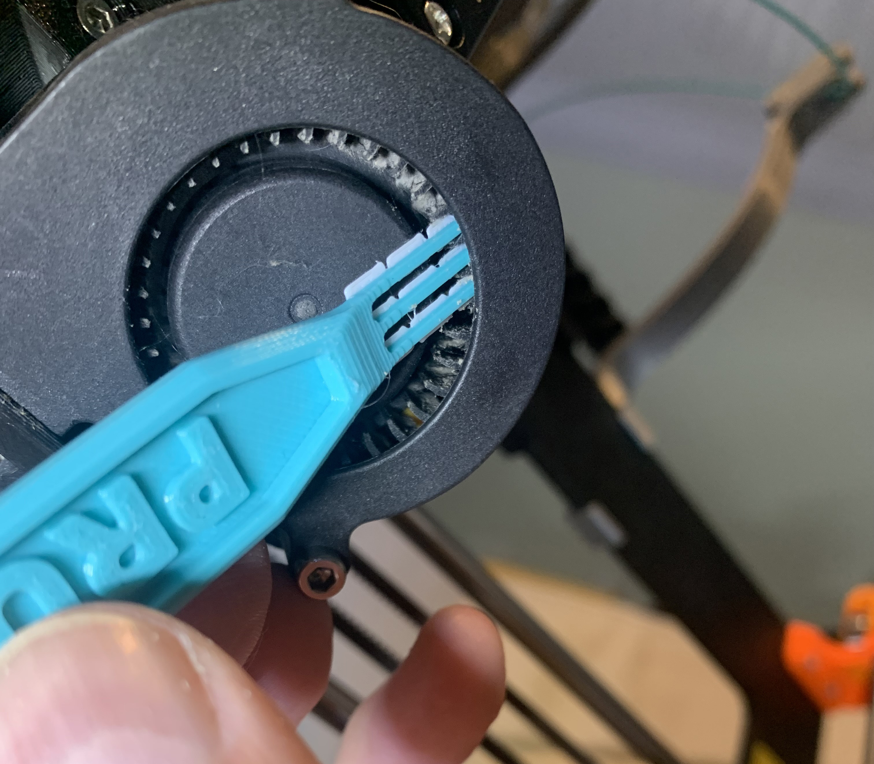 Matt's Fan Rake with TPU wiper wings by AlwaysTinkering | Download free ...