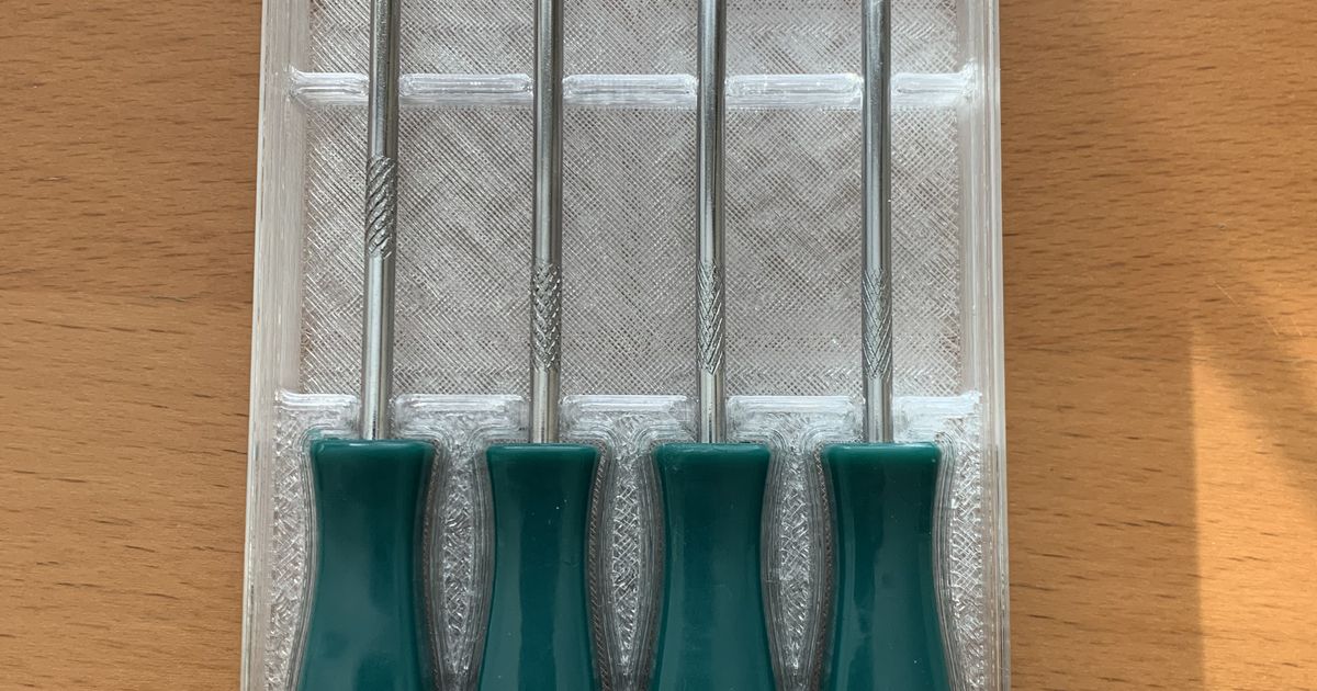 Gridfinity Holder for Pick Set by Segan Designs | Download free STL ...