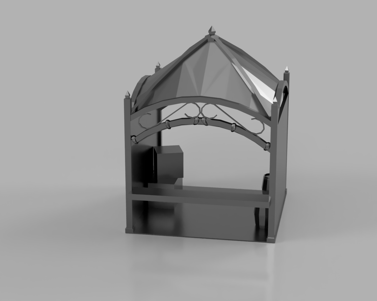 Everquest Merchant Tent Model by BenBreaksThings | Download free STL ...