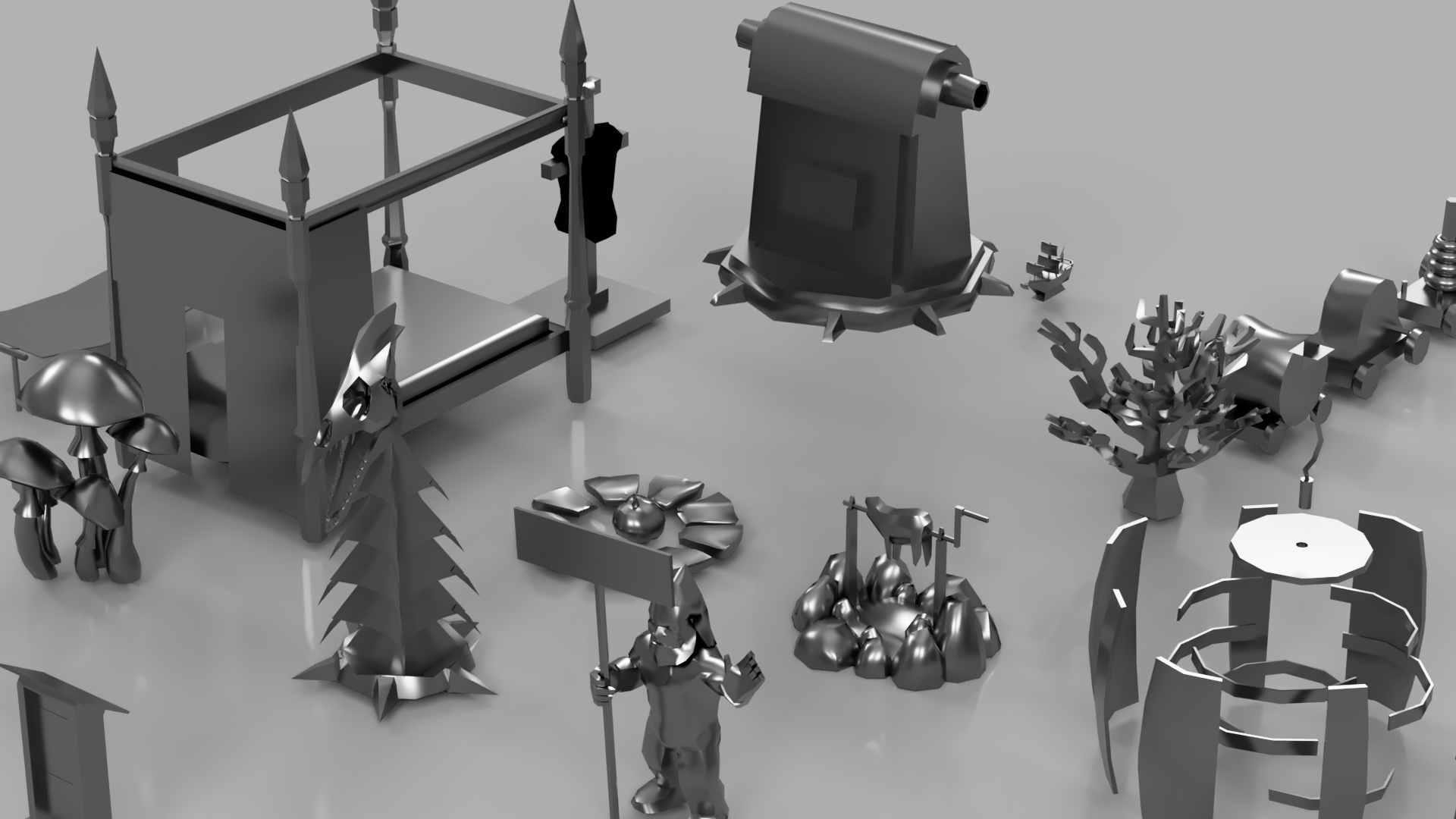 Everquest Scenic Models by BenBreaksThings | Download free STL model ...