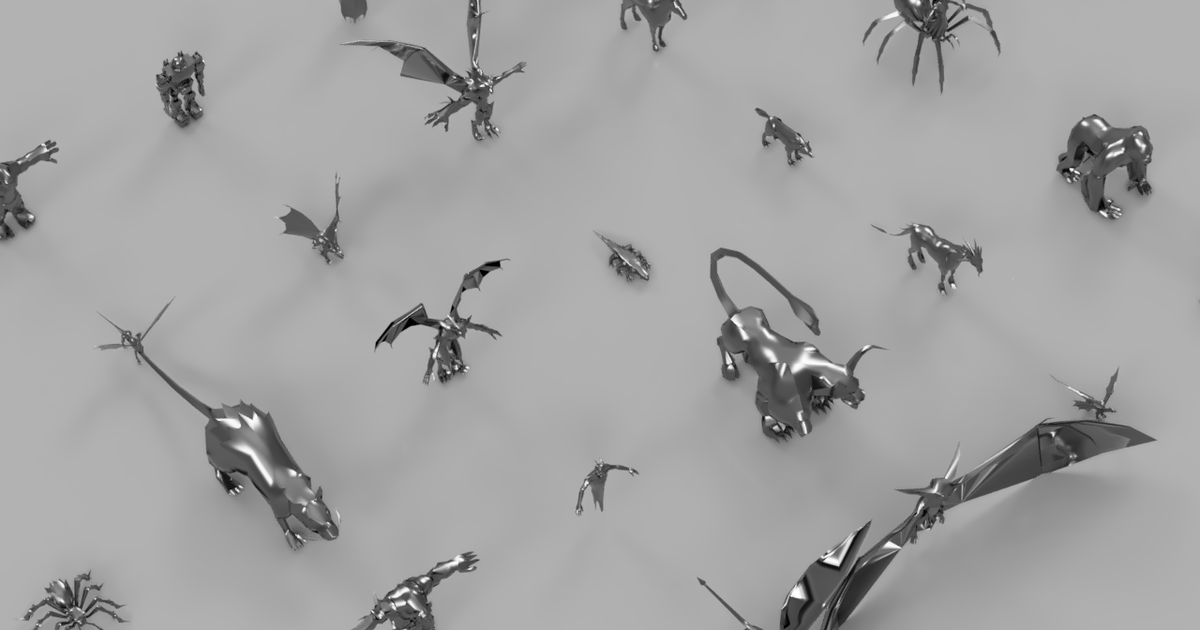 Everquest Enemy Models by BenBreaksThings | Download free STL model | Printables.com