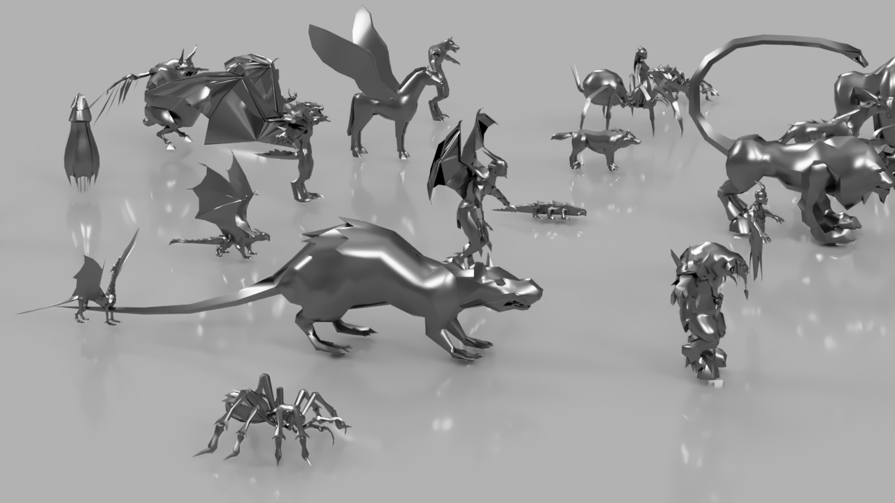 Everquest Enemy Models by BenBreaksThings | Download free STL model ...