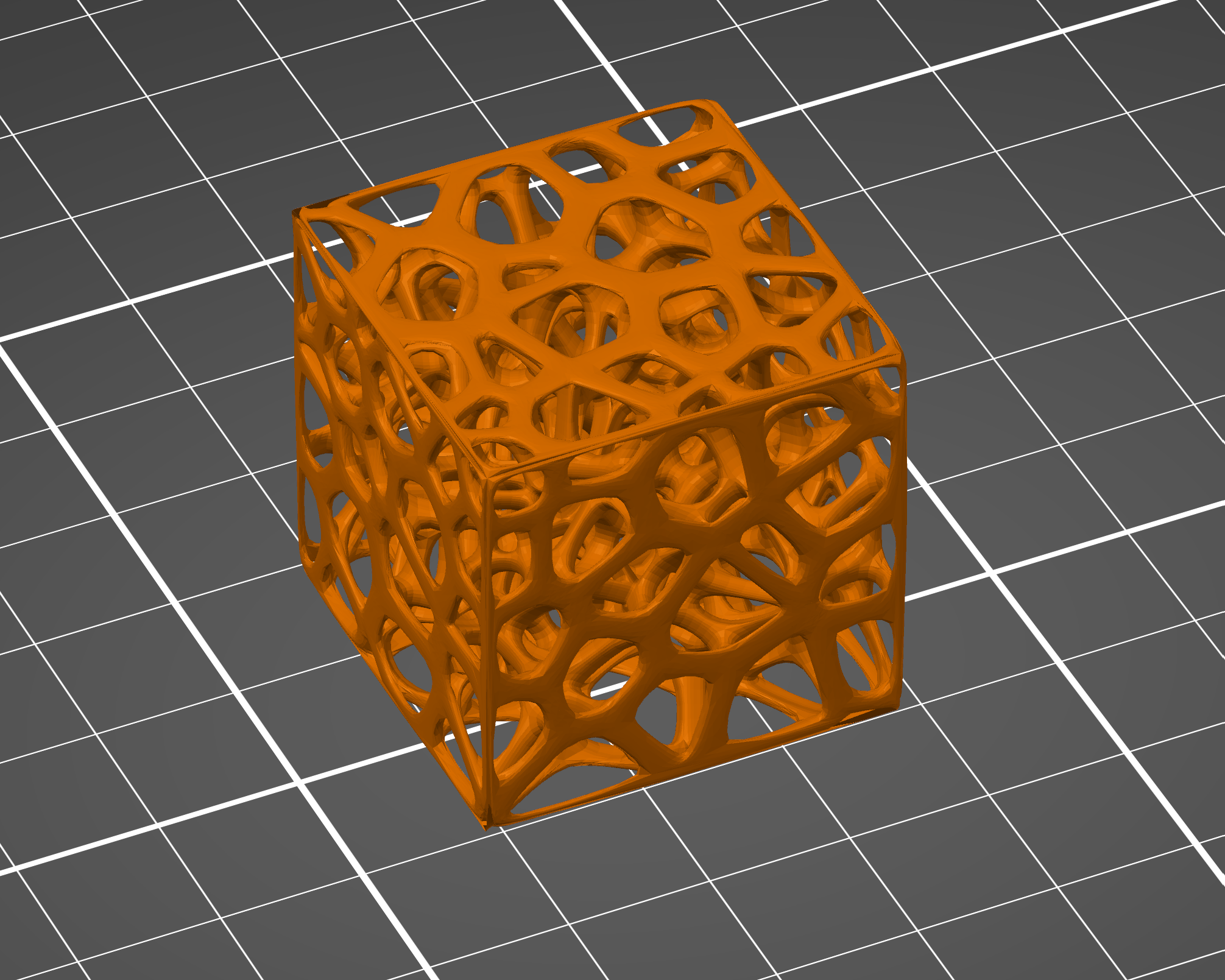Voronoi cube by der_Samu3l | Download free STL model | Printables.com