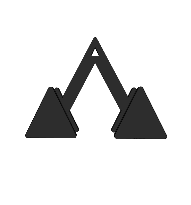 Triangle Business Card Holder V1 by JPK | Download free STL model ...