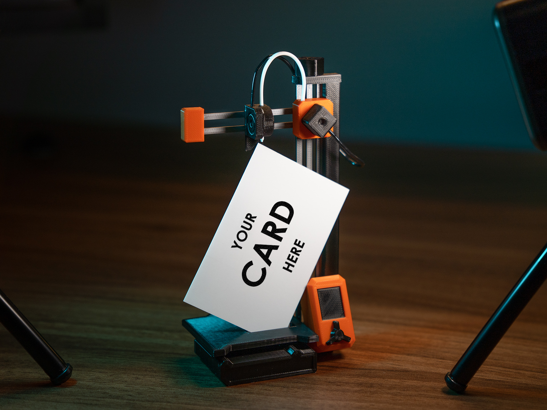 Prusa Mini Business Cards Holder - 3D printed 3D printer printing ...