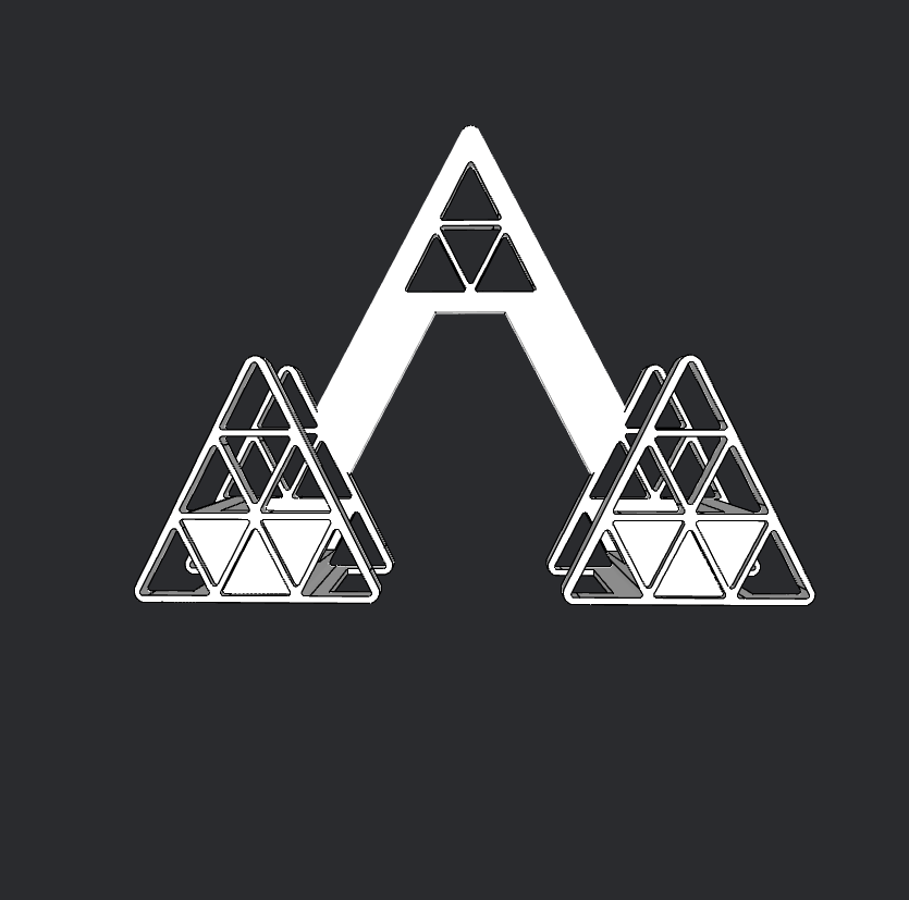 Triangle Business Card Holder V2 by JPK | Download free STL model ...