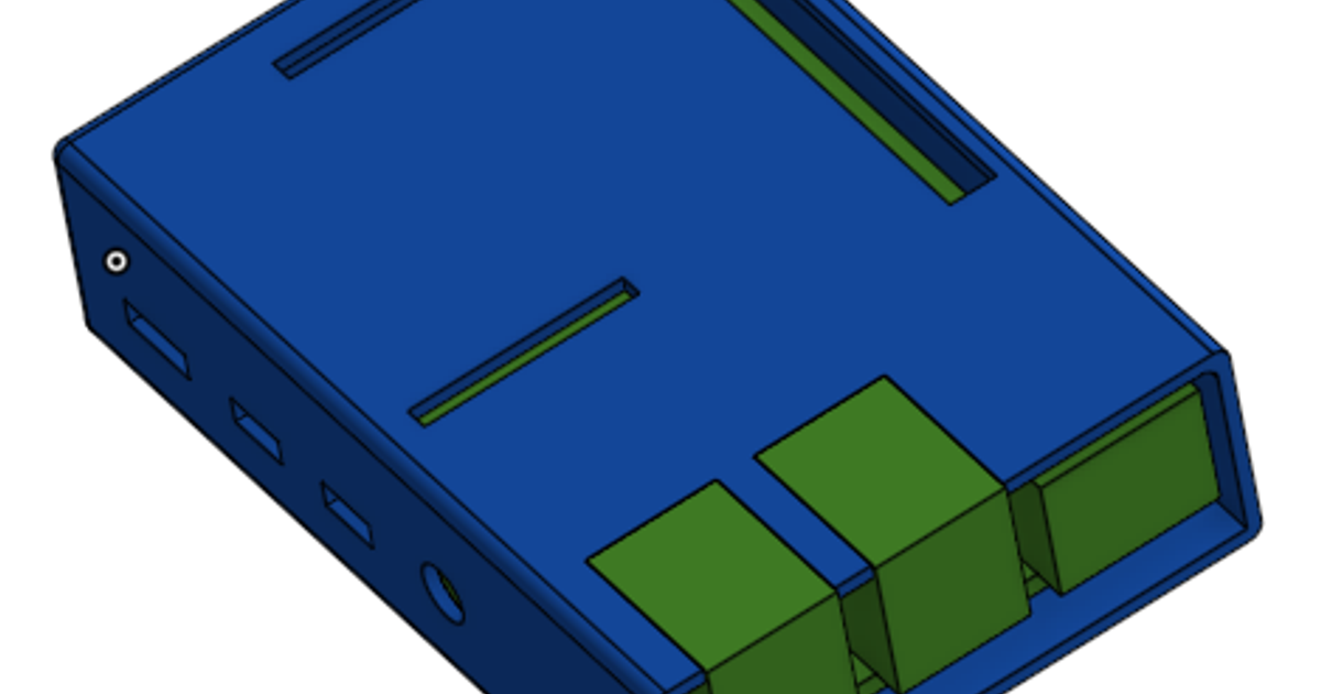 RPI4 slide in case por lal12 | Descargar modelo STL gratuito ...
