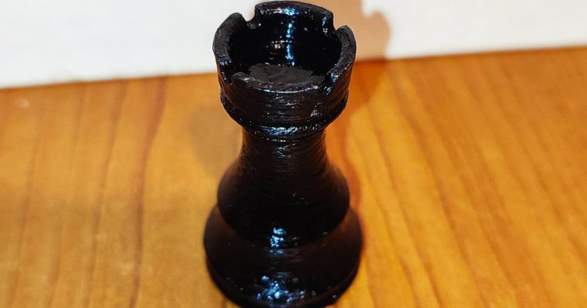 The Rook chess piece by Koddra | Download free STL model | Printables.com
