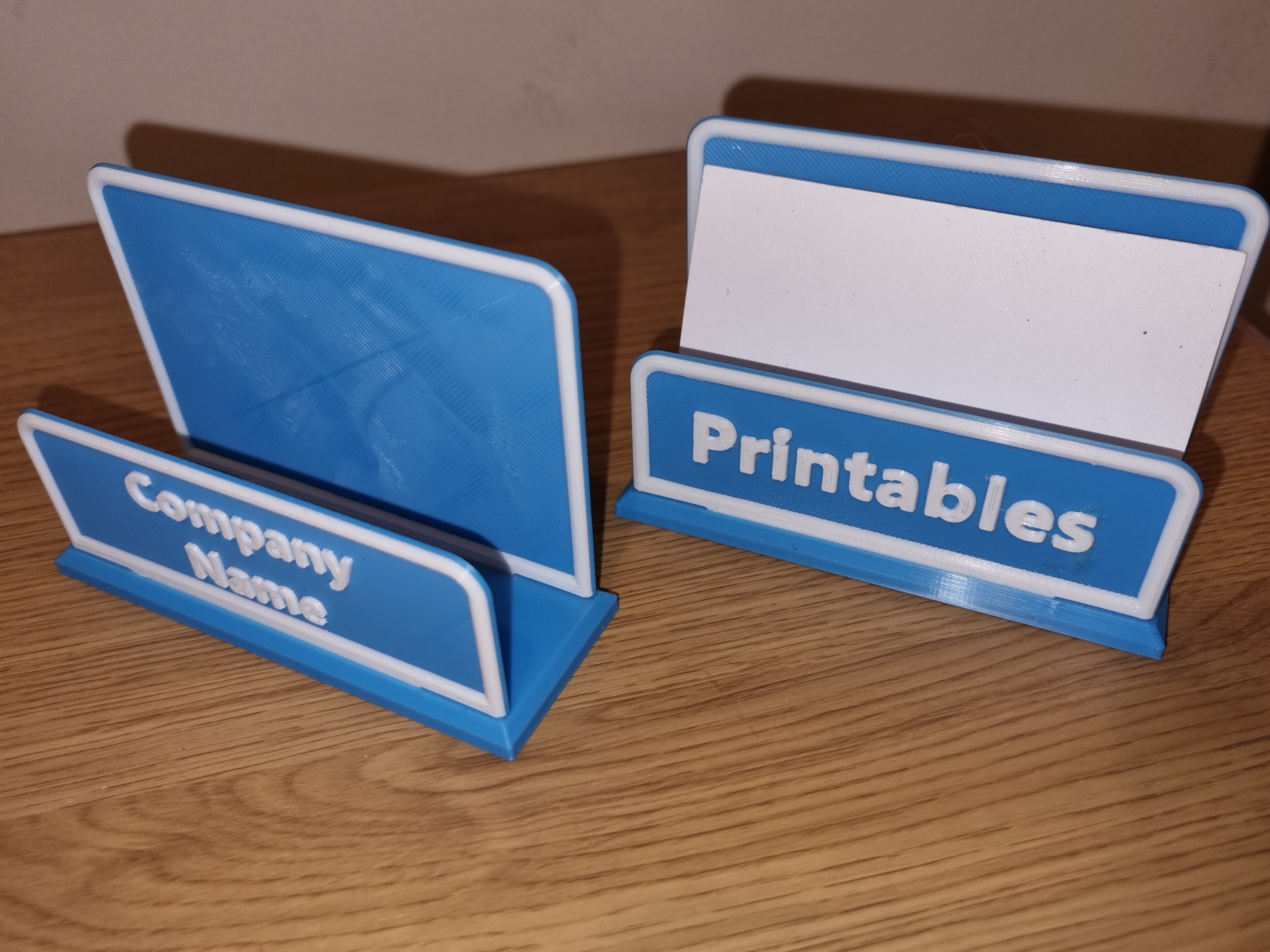 Print Flat Card Holder by Mike_Y | Download free STL model | Printables.com