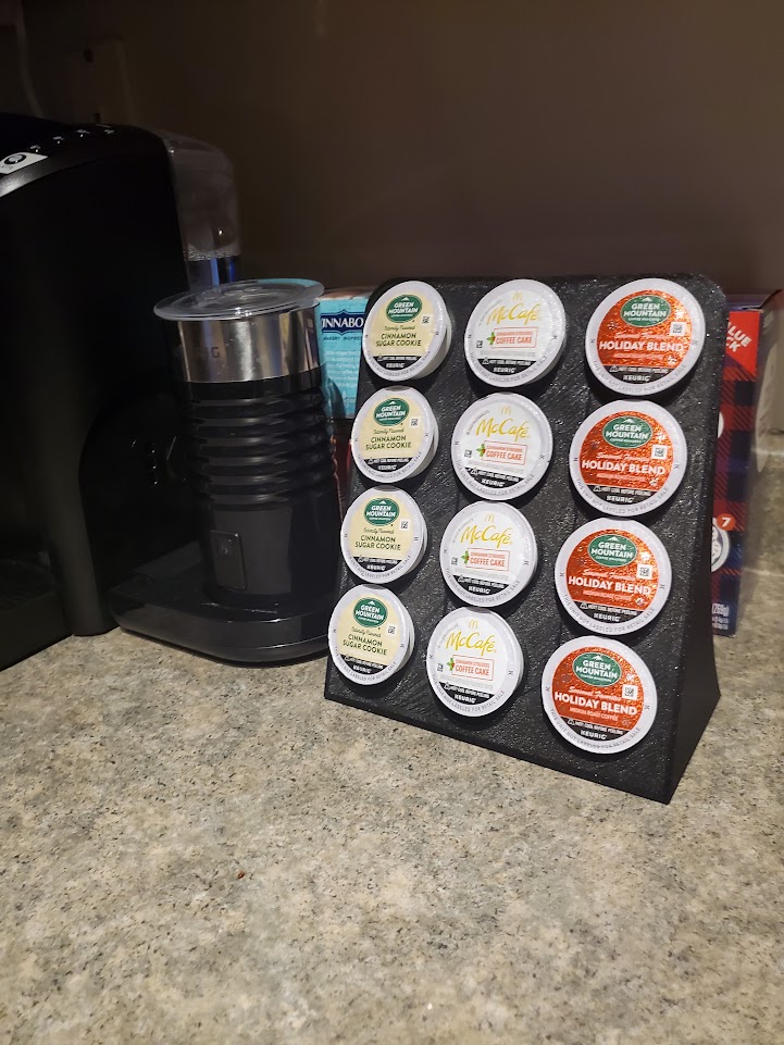 K-Cup Holder (12 cups) by Dtstein33 | Download free STL model ...
