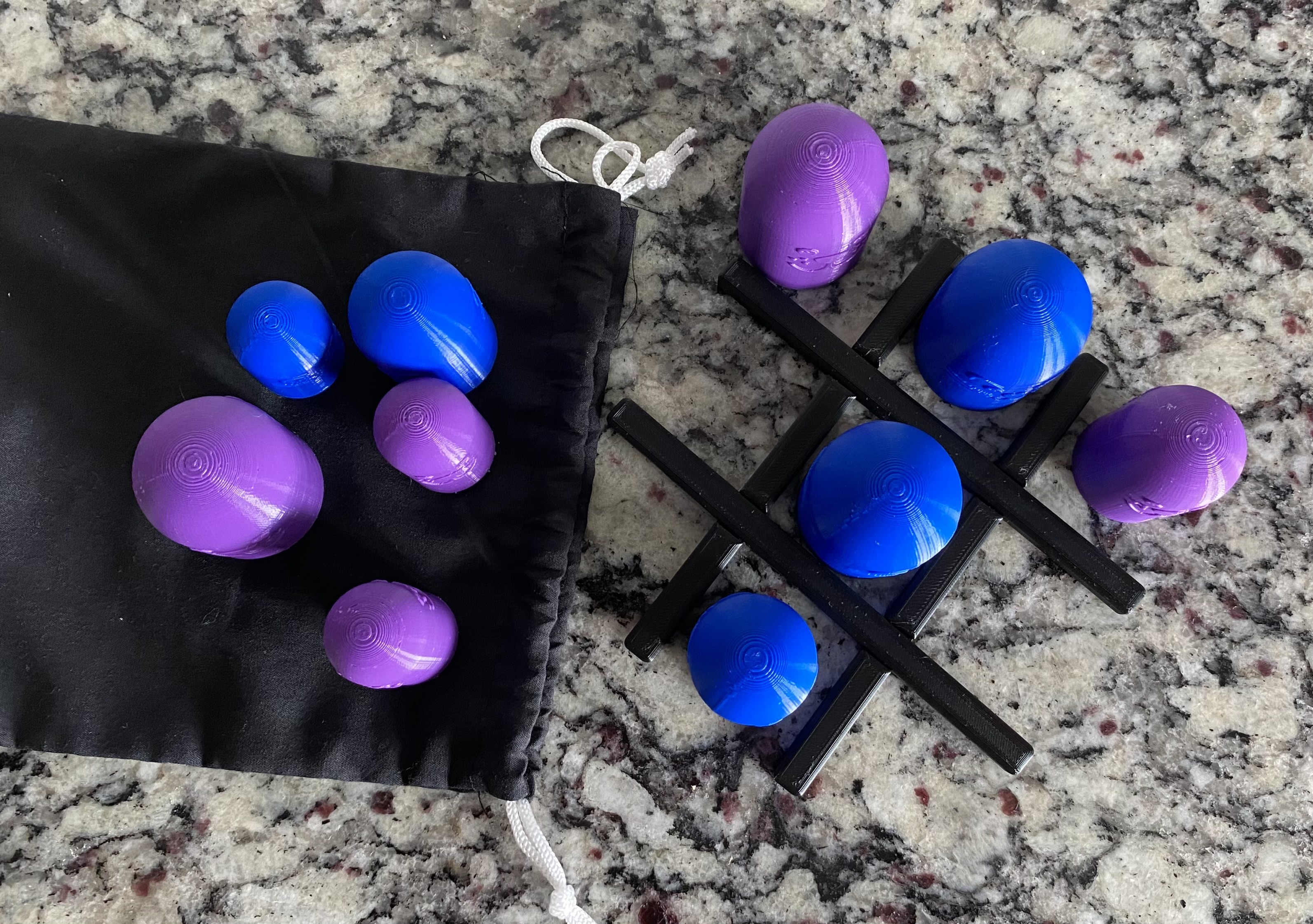 Stacking Tic Tac Toe by tjdesign | Download free STL model | Printables.com