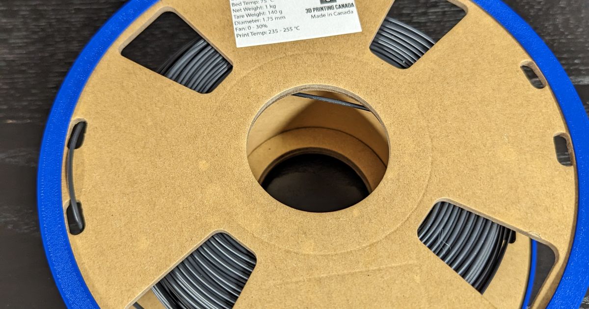 Cardboard Spool Ring for Bambu Lab AMS (3D Printing Canada) by ...