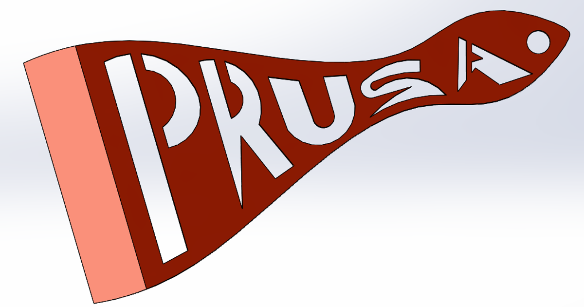 PRUSA Bed Scraper by MajerDave | Download free STL model | Printables.com