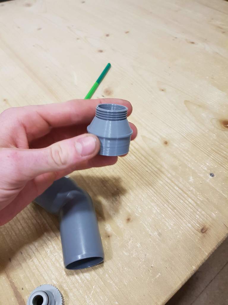 40mm PVC Pipe to Gardena Tap Connector 26,5 mm (G 3/4") by hubi2512 ...