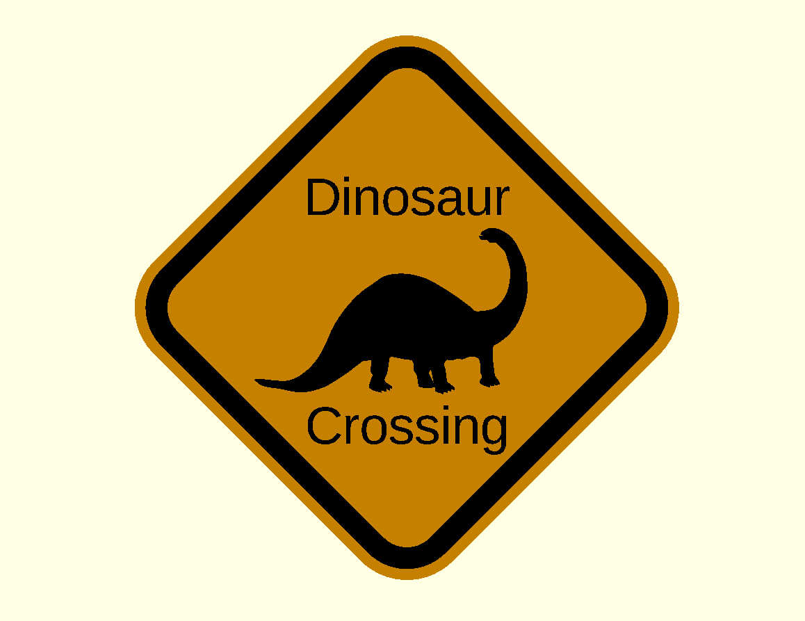Customizable Warning Sign (OpenSCAD) by Stone Age Sculptor | Download ...