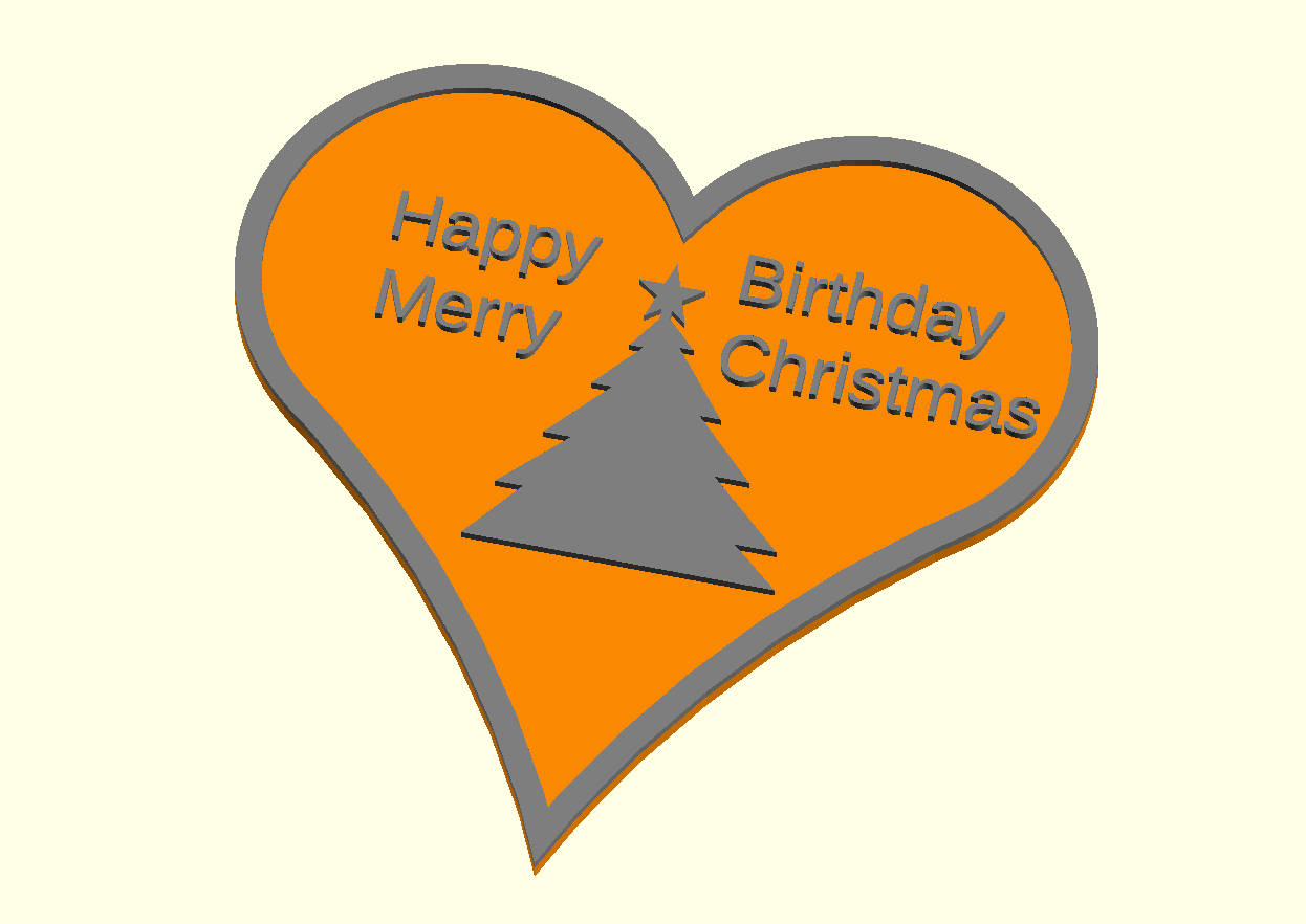 Customizable Warning Sign (OpenSCAD) by Stone Age Sculptor | Download ...