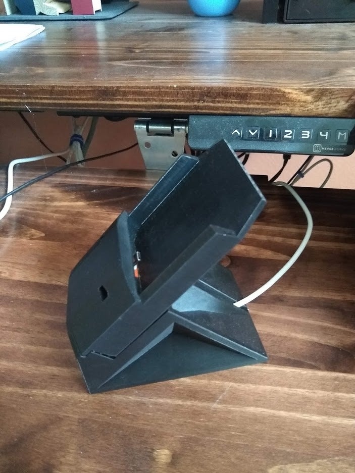 Pixel 3a desk dock with audio by TK_bit_twiddler | Download free STL ...