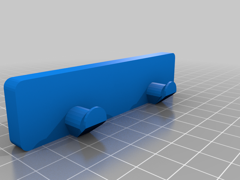 Magnetic key hook by TK_bit_twiddler | Download free STL model ...