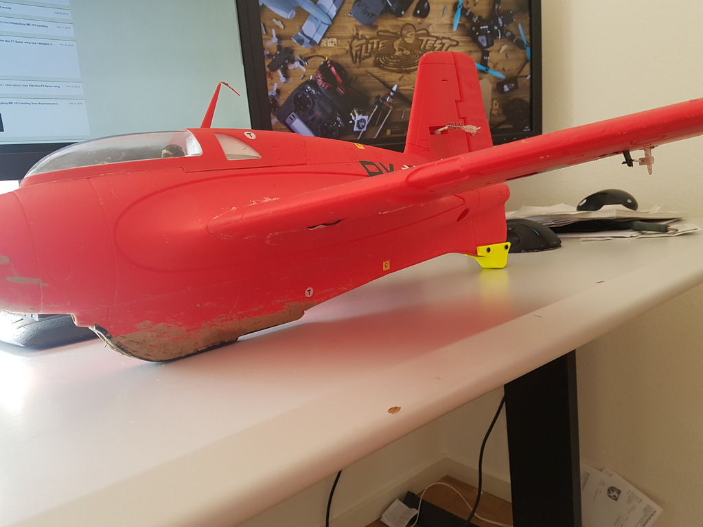 ME163 tail "brake drift" by Camperinho | Download free STL model ...