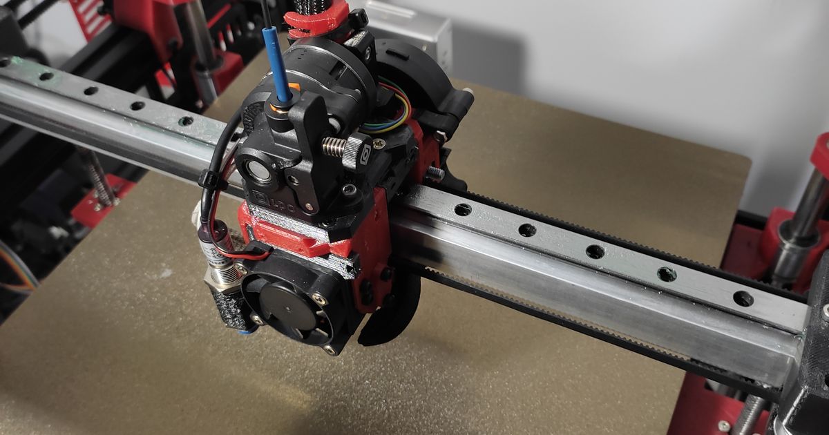 Hypercube Evo linear rail conversion por Cantfish | Descargar modelo STL gratuito | Printables.com