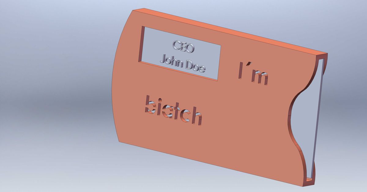 I am CEO, biatch by Potato King | Download free STL model | Printables.com