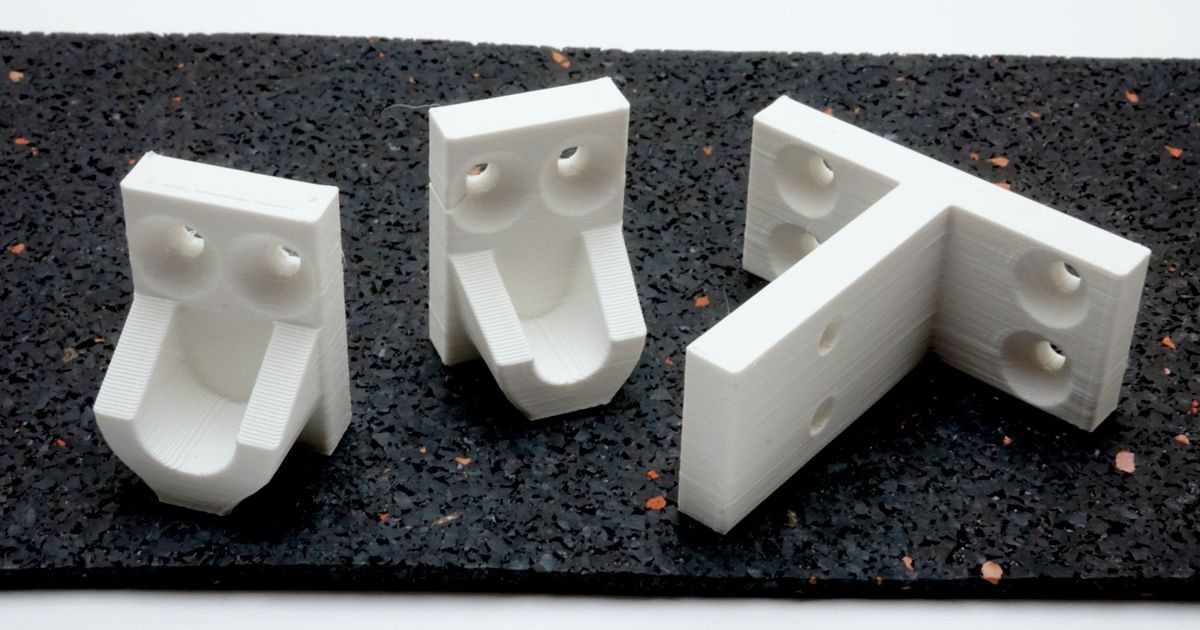 Rod holder for hanging 10mm and 8mm by Tamers3Dprinting | Download free ...