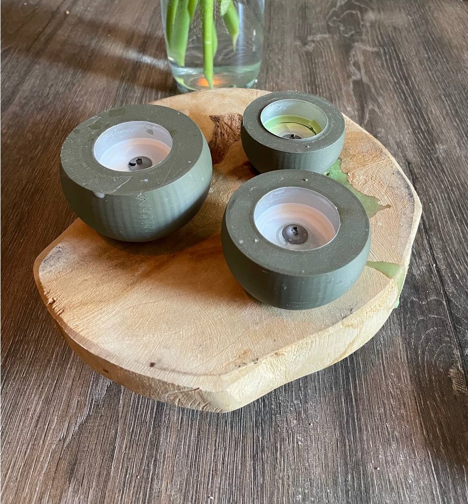 (4) Tea light holders by Blade46 | Download free STL model | Printables.com