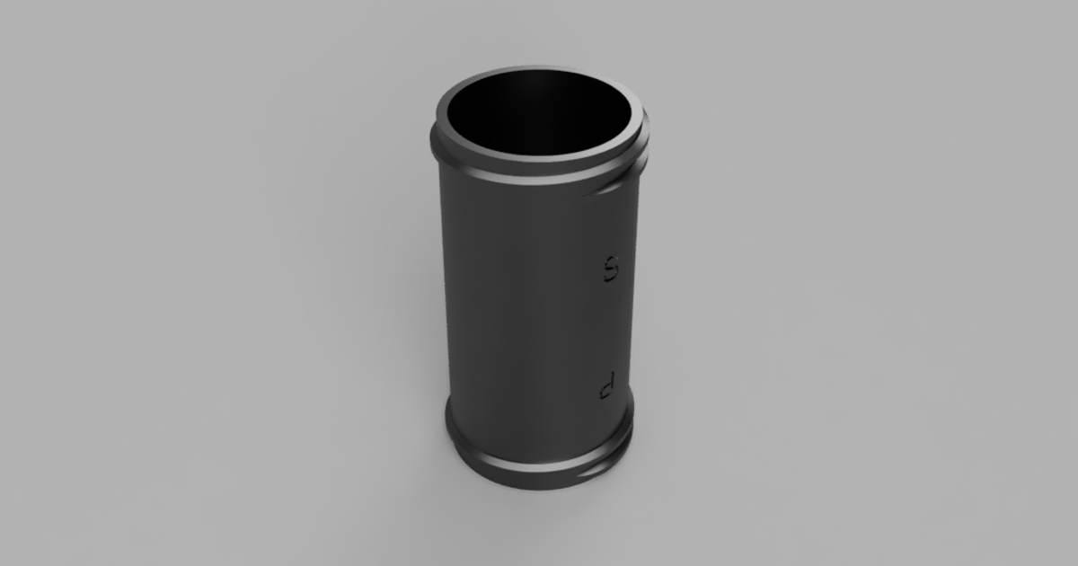 Milk lid double container by mac310 | Download free STL model ...