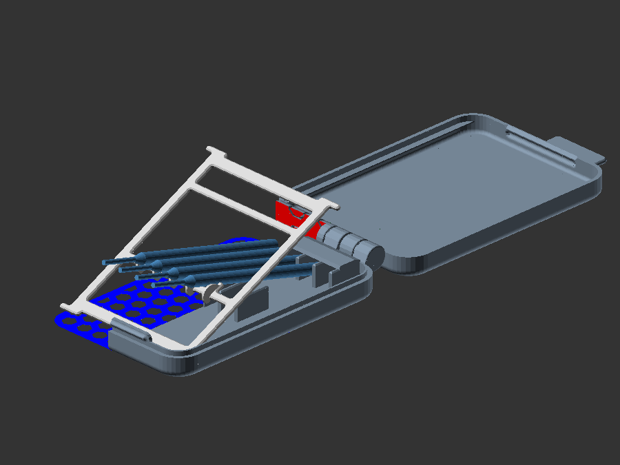Drill bit case by Jack | Download free STL model | Printables.com