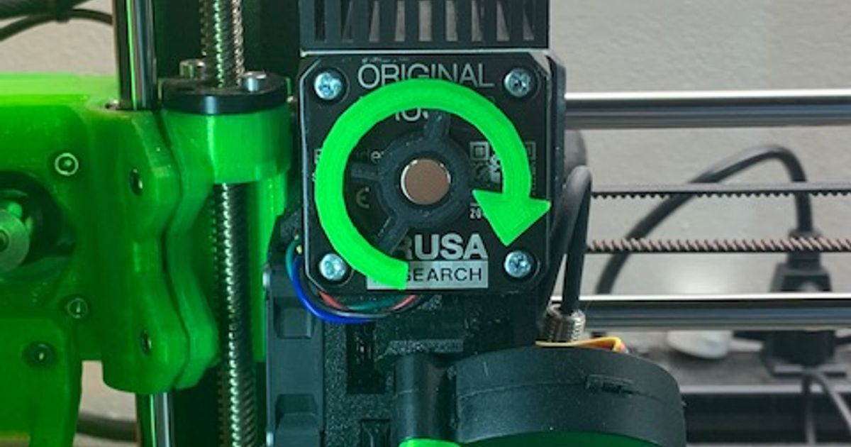Extruder rotation vizualizer by loneman2mn | Download free STL model ...