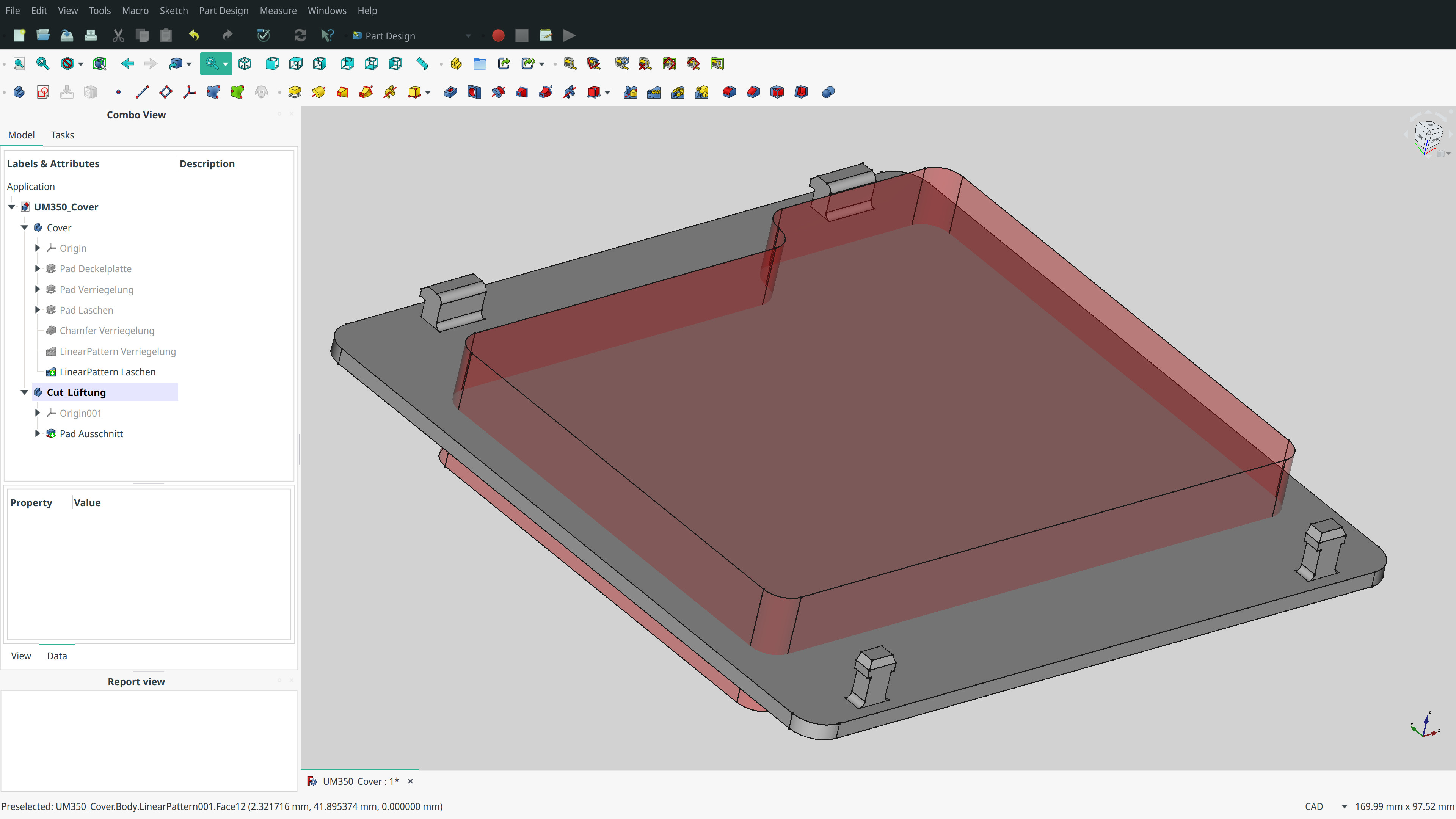 Cover for MinisForum DeskMini UM350 mini PC (FreeCAD, …) by NUeB ...
