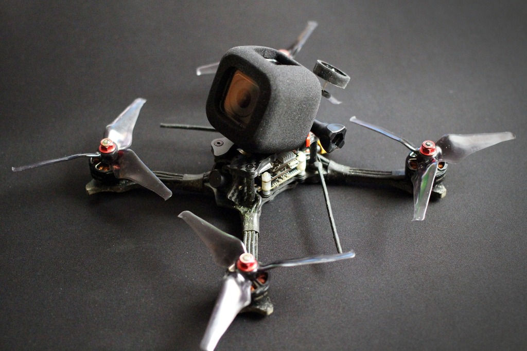 EMAX Hawk 5 GoPro Session mount by Joza | Download free STL model ...