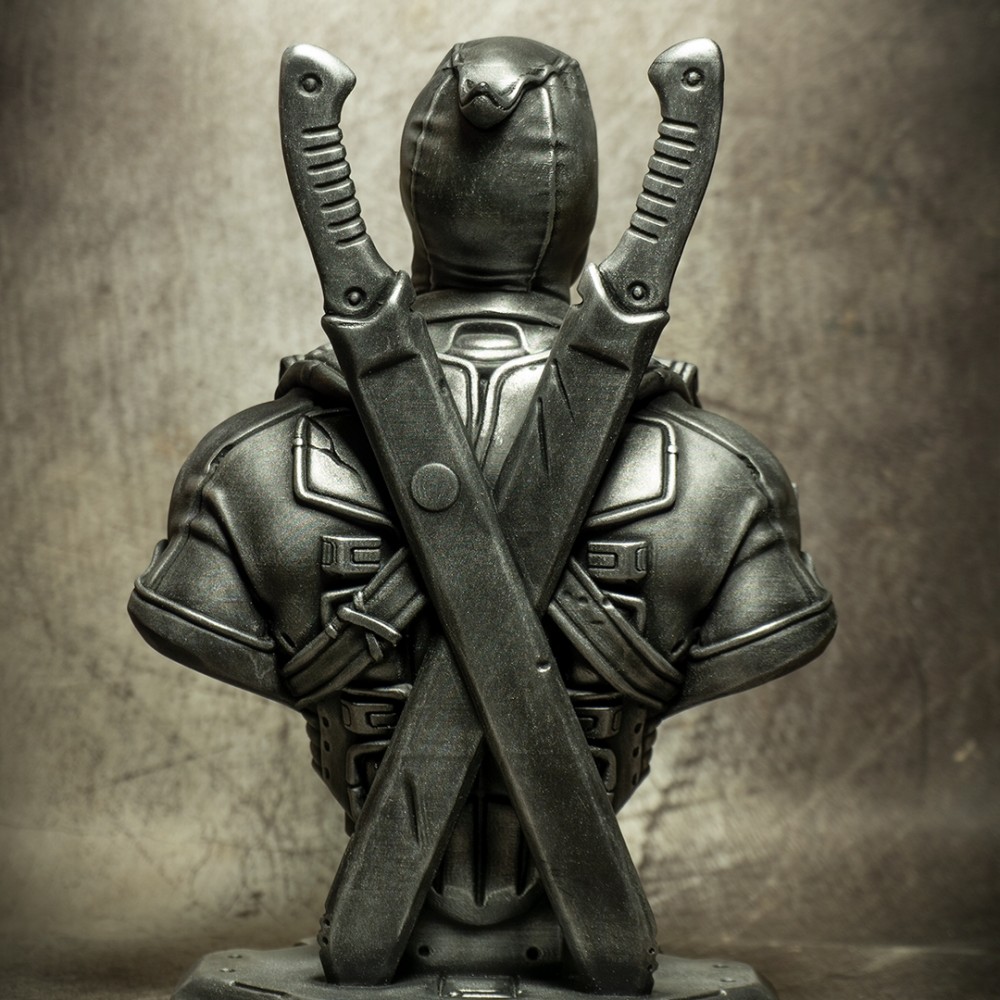 Deadpool Bust (Remastered Supportless Edition) (STL) by Eastman ...