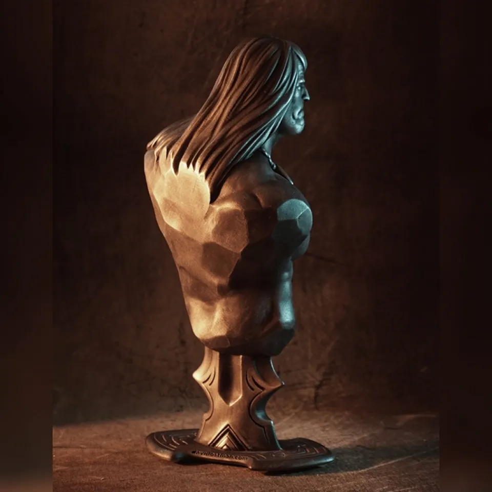 Conan the Barbarian Bust (STL) by Eastman | Download free STL model ...