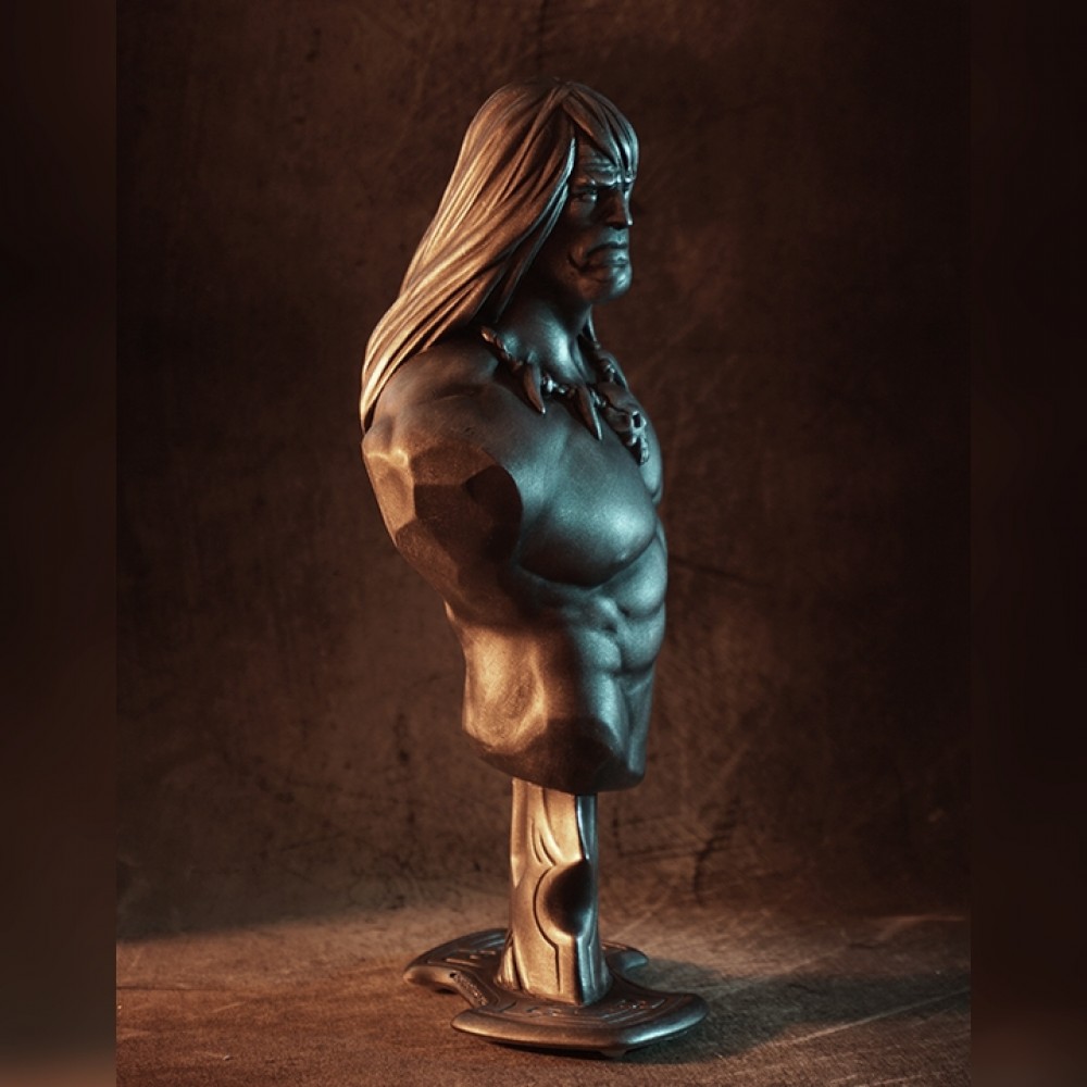 Conan the Barbarian Bust (STL) by Eastman | Download free STL model ...