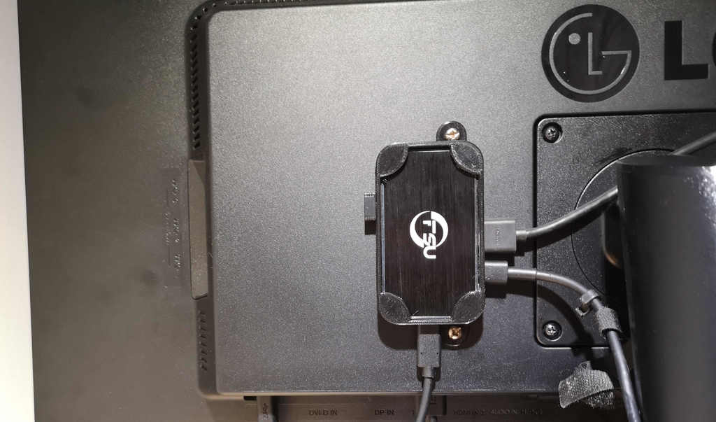 USB-C Hub Vesa Mount by p2baron | Download free STL model | Printables.com