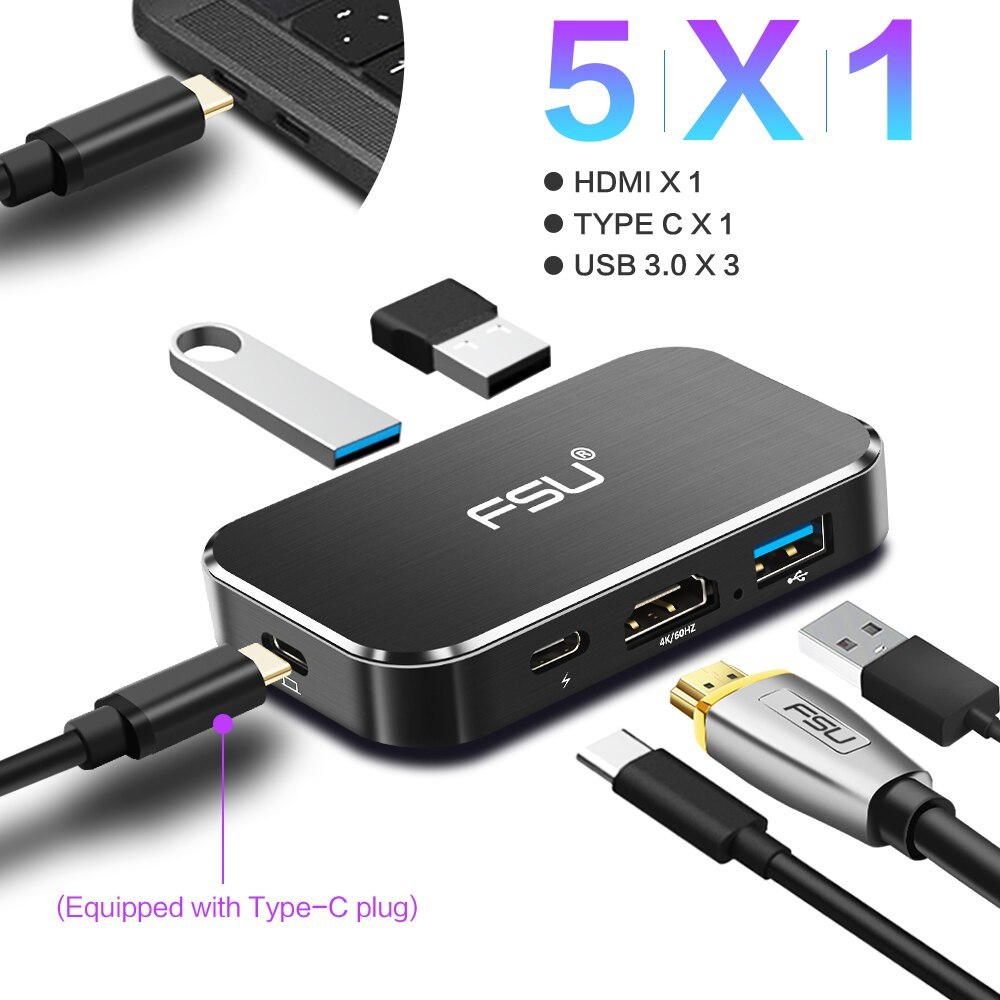 USB-C Hub Vesa Mount by p2baron | Download free STL model | Printables.com