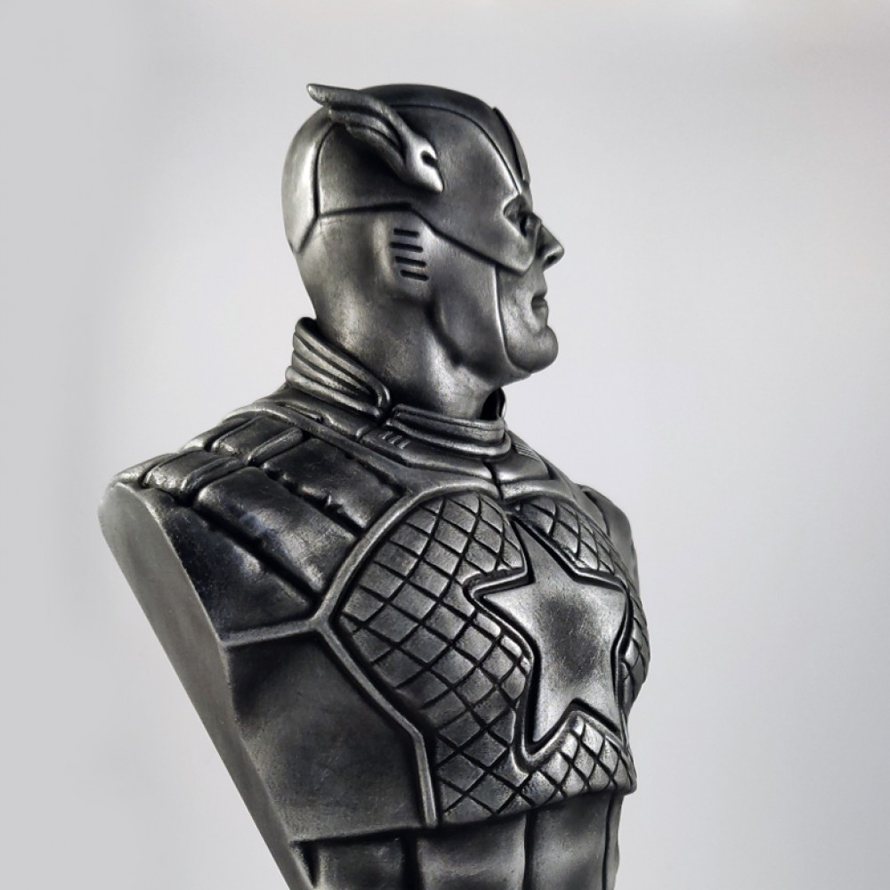 Captain American Bust (STL) par Eastman | Téléchargez gratuitement un ...