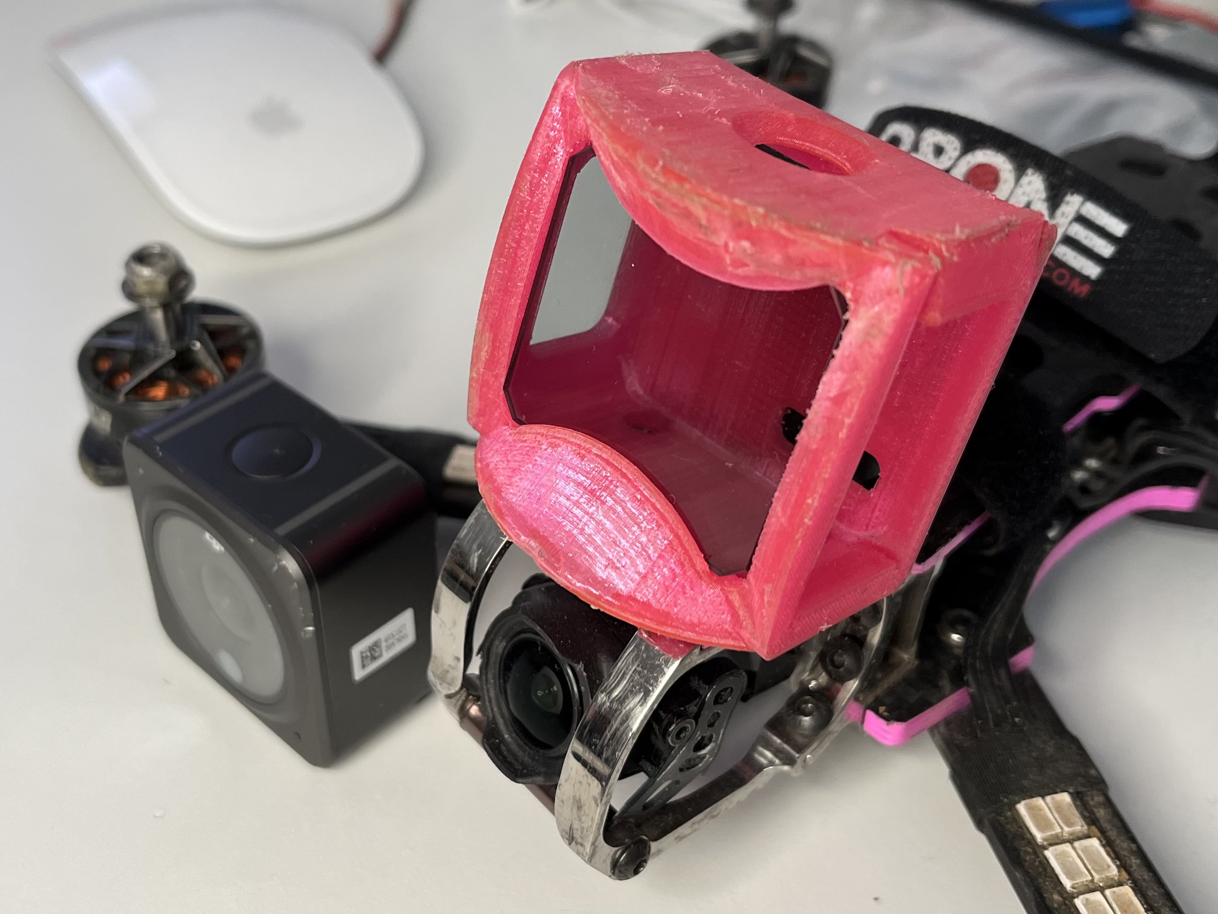 DJI Action 2 mount for Armattan Badger or Marmotte by Filip Radelic ...