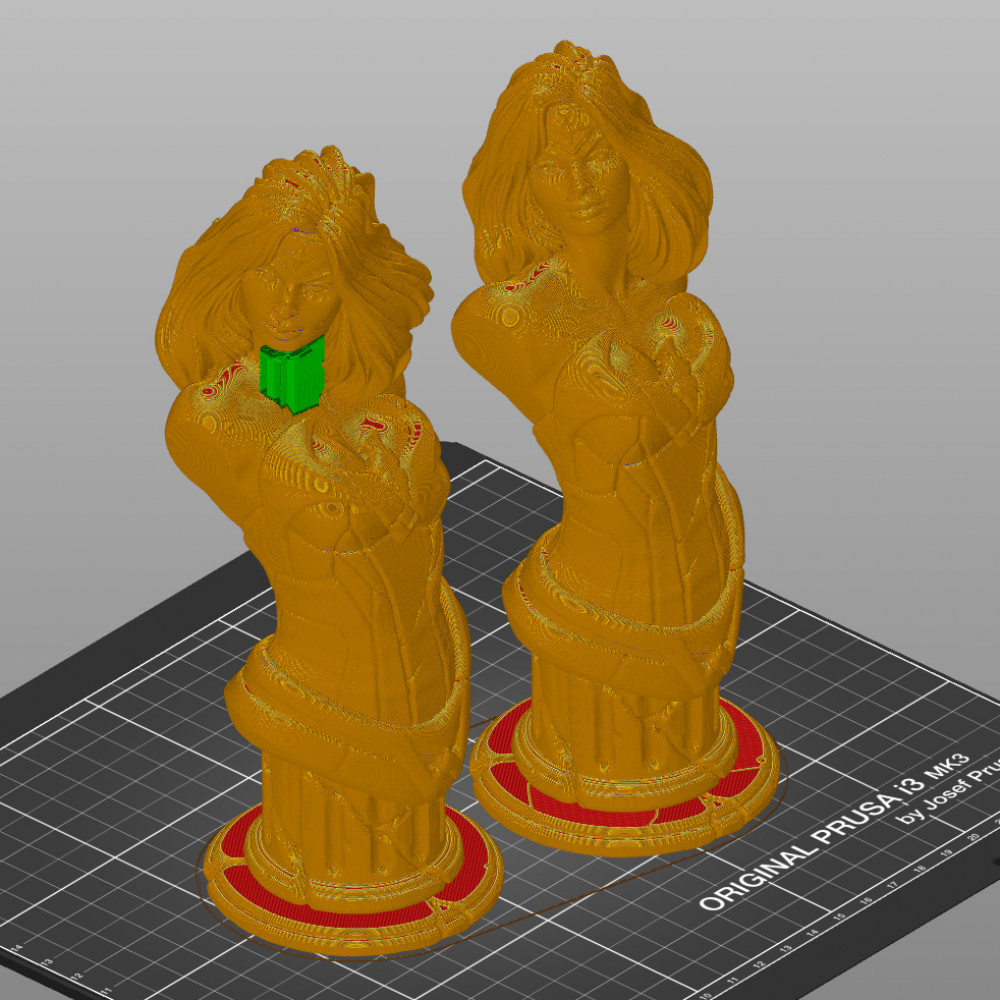 Wonder Woman Bust (STL) by Eastman | Download free STL model ...