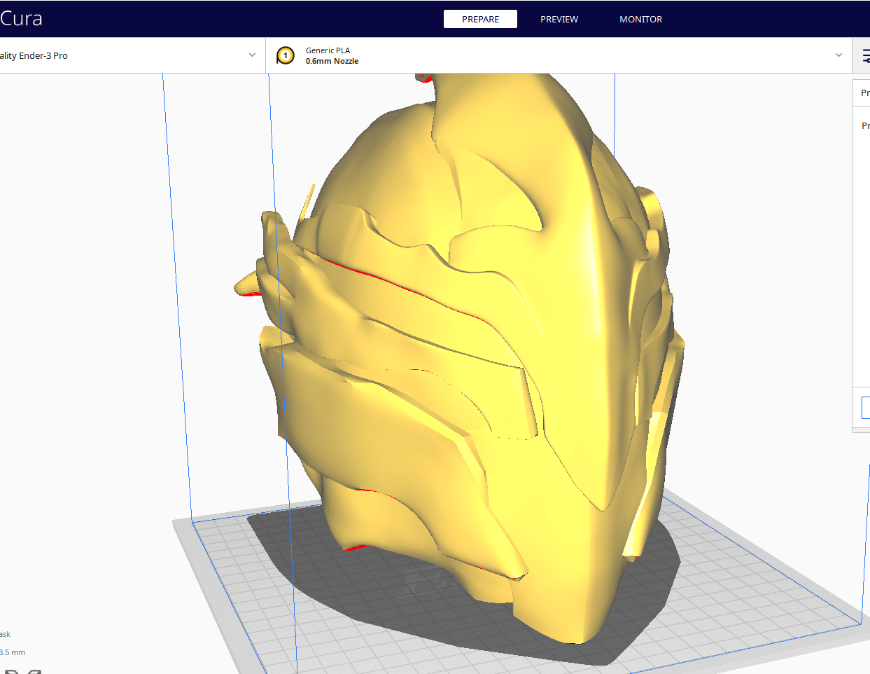 Raven Branwen Grim Mask Wearable by Kaizen Minis | Download free STL ...