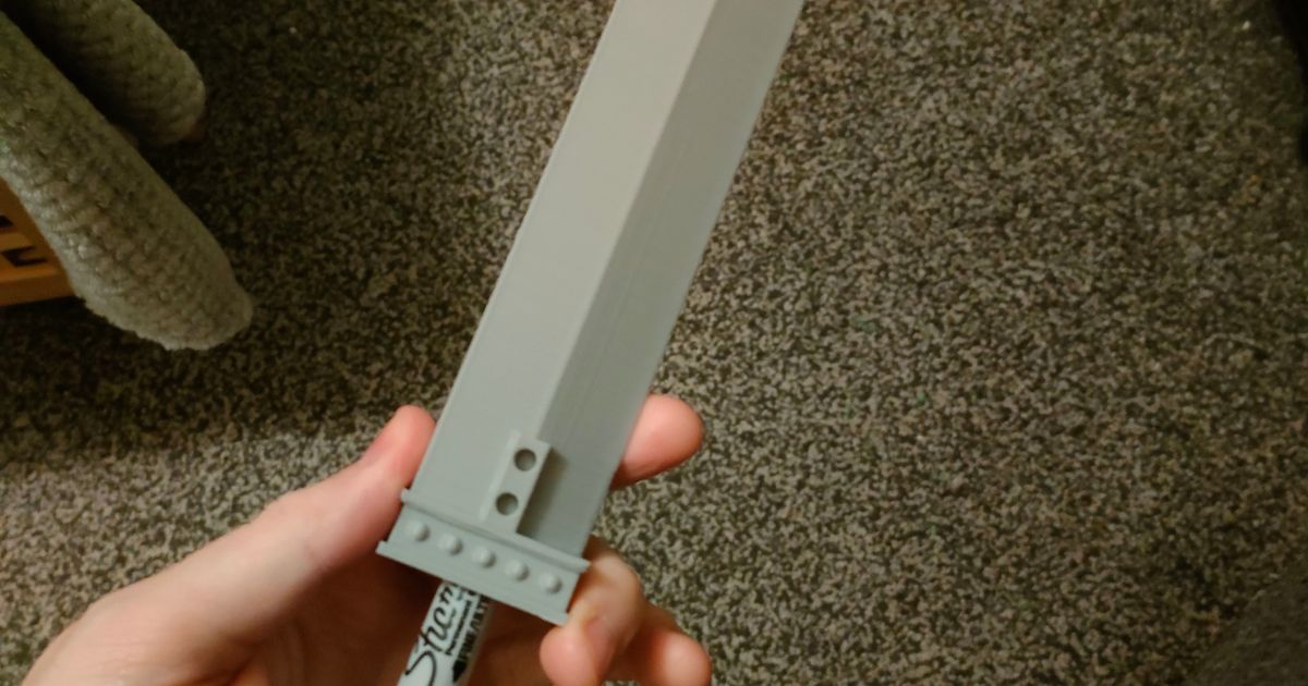 Sharpie Buster Sword von TWoods93 | Kostenloses STL-Modell ...